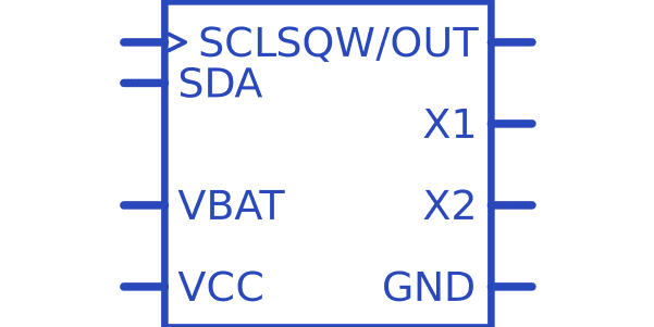 Maxim Integrated DS1307+ MAXIM INTEGRATED PRODUCTS DS1307+. 64x8 ...