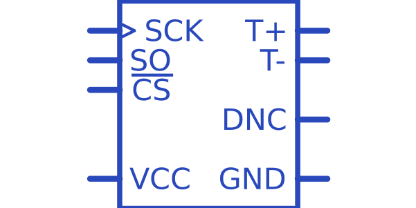 Maxim Integrated MAX31855TASA+ IC CONV THERMOCOUPLE-DGTL 8SOIC ...