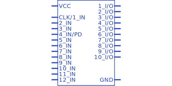 Microchip Technology ATF22V10C-15PU ATMEL ATF22V10C-15PU SPLD, 500 GATE ...