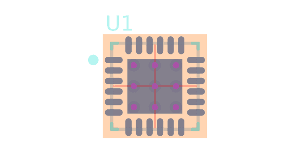Microchip Technology LAN8742AI-CZ-TR Small Footprint RMII 10/100 ...