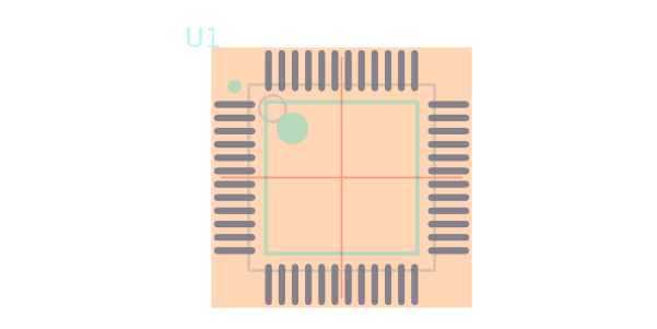 STMicroelectronics STM32F030C8T6 MCU 32-bit STM32F ARM Cortex M0 RISC ...