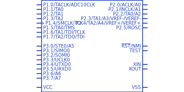 Texas Instruments MSP430F1232IPW MCU 16-bit MSP430 MSP430 RISC 8KB ...